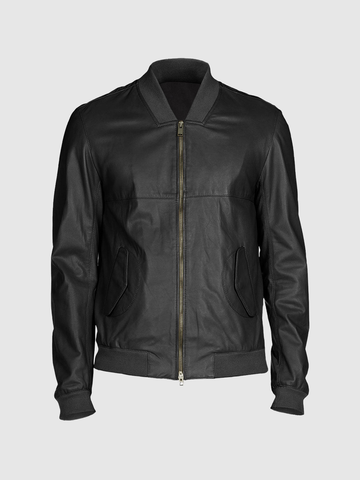 Phantom Drift Mens Bomber Jacket | Leather Jacket Master